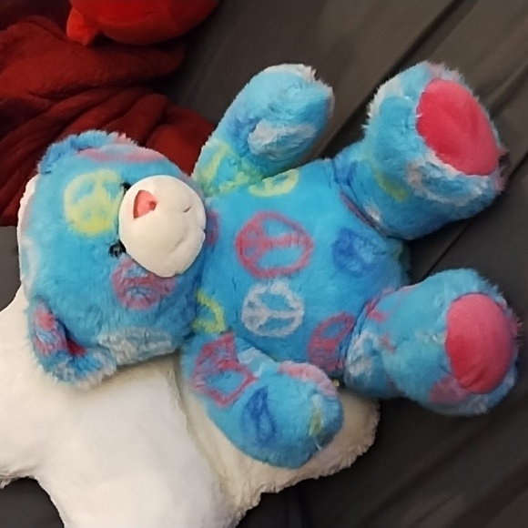 Build-A-Bear | Toys | Peace Symbol Teddy Bear Build A Bear Stuffed ...